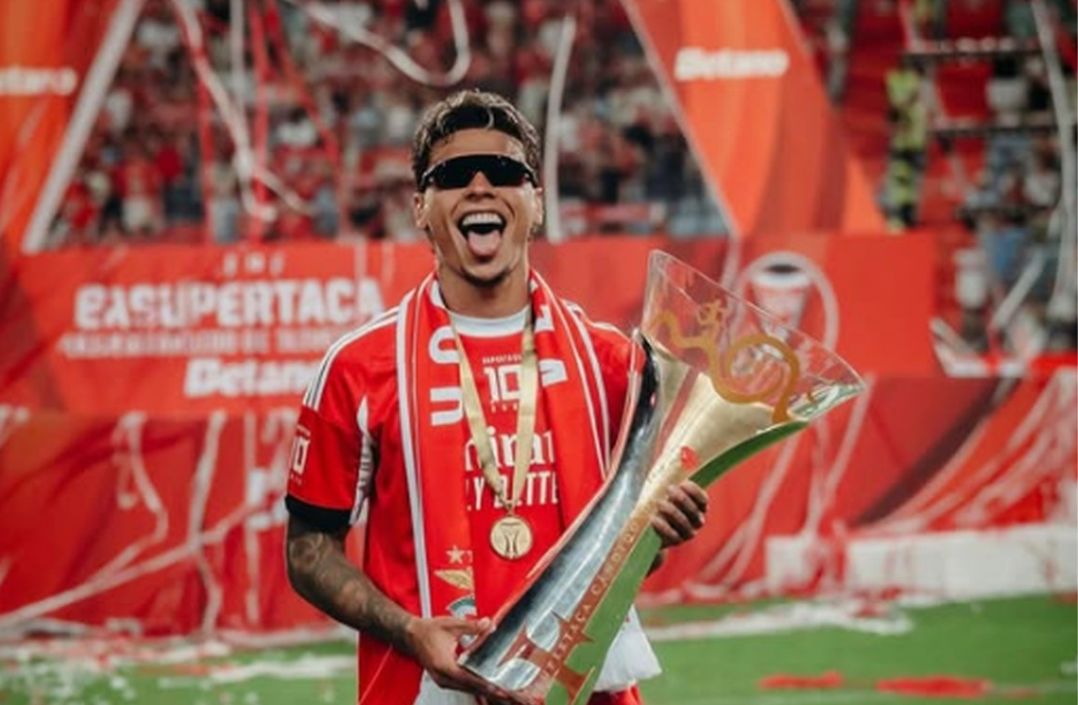 Richard Ríos levanta su primer título con el Benfica tras triunfo en la ...